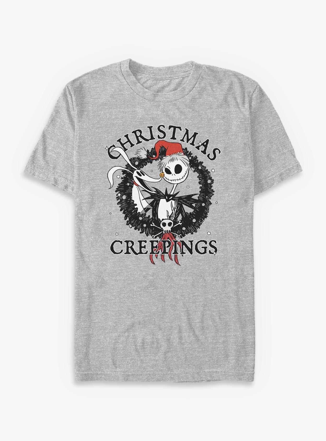Disney The Nightmare Before Christmas Creepings T-Shirt - GREY | Hot Topic