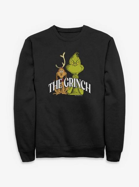 Dr. Seuss How The Grinch Stole Christmas Grinch And Max Sweatshirt ...