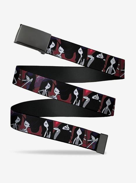 Adventure Time Marceline Poses Collage Clamp Buckle Belt | Hot Topic