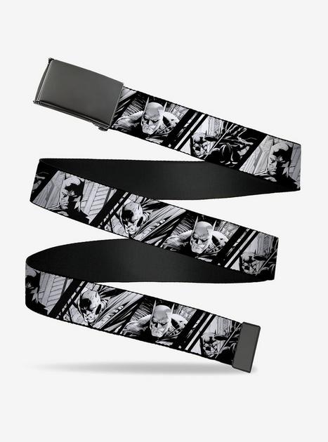 DC Comics Batman Hush Pose Sketches Clamp Buckle Belt | Hot Topic