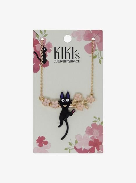 Studio Ghibli® Kiki's Delivery Service Jiji Hanging Necklace | Hot Topic