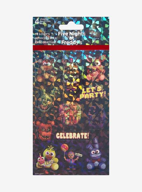Five Nights At Freddy's Character Sticker Sheets | Hot Topic