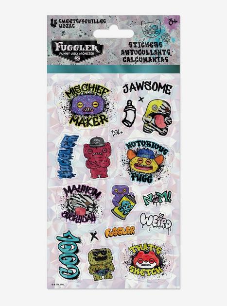 Fuggler Holographic Sticker Sheets | Hot Topic