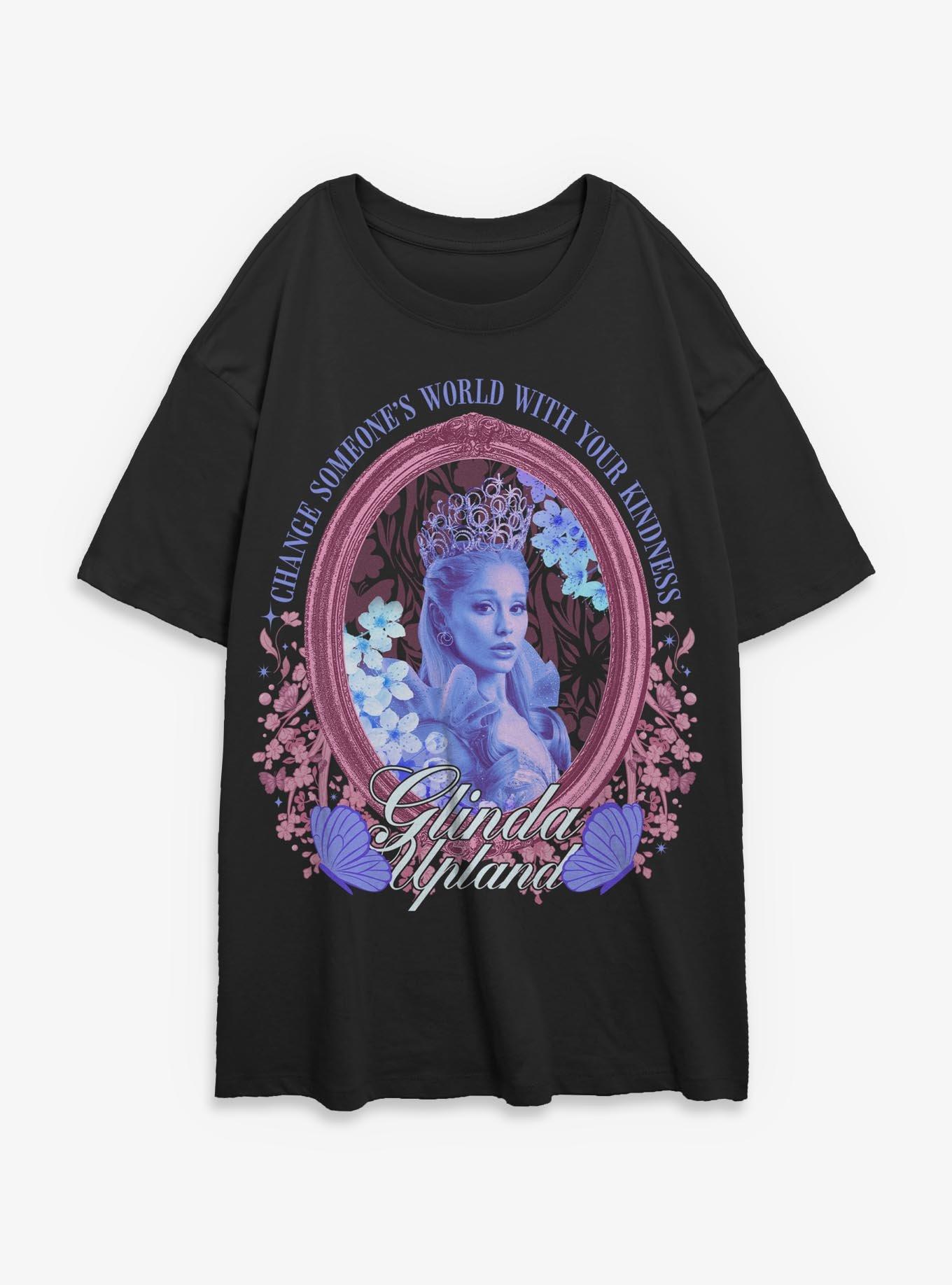 Wicked Glinda Be Kind Girls Oversized T-Shirt Hot Topic Exclusive ...