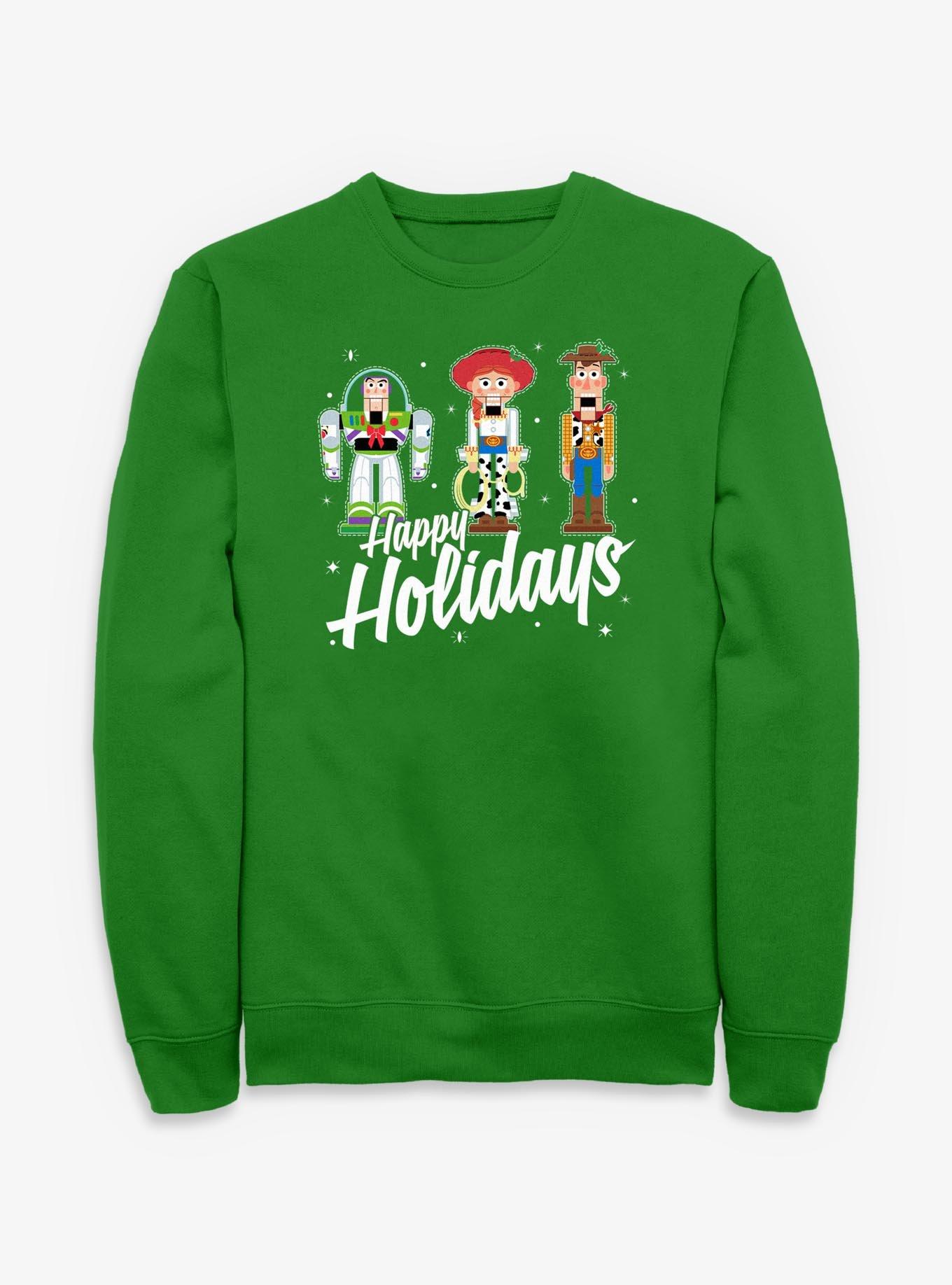 Disney Pixar Toy Story Nutcracker Toy Friends Sweatshirt - GREEN | Hot ...
