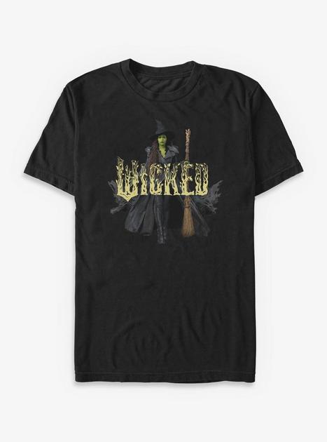 Wicked: For Good Elphaba Pose Big & Tall T-Shirt - BLACK | Hot Topic
