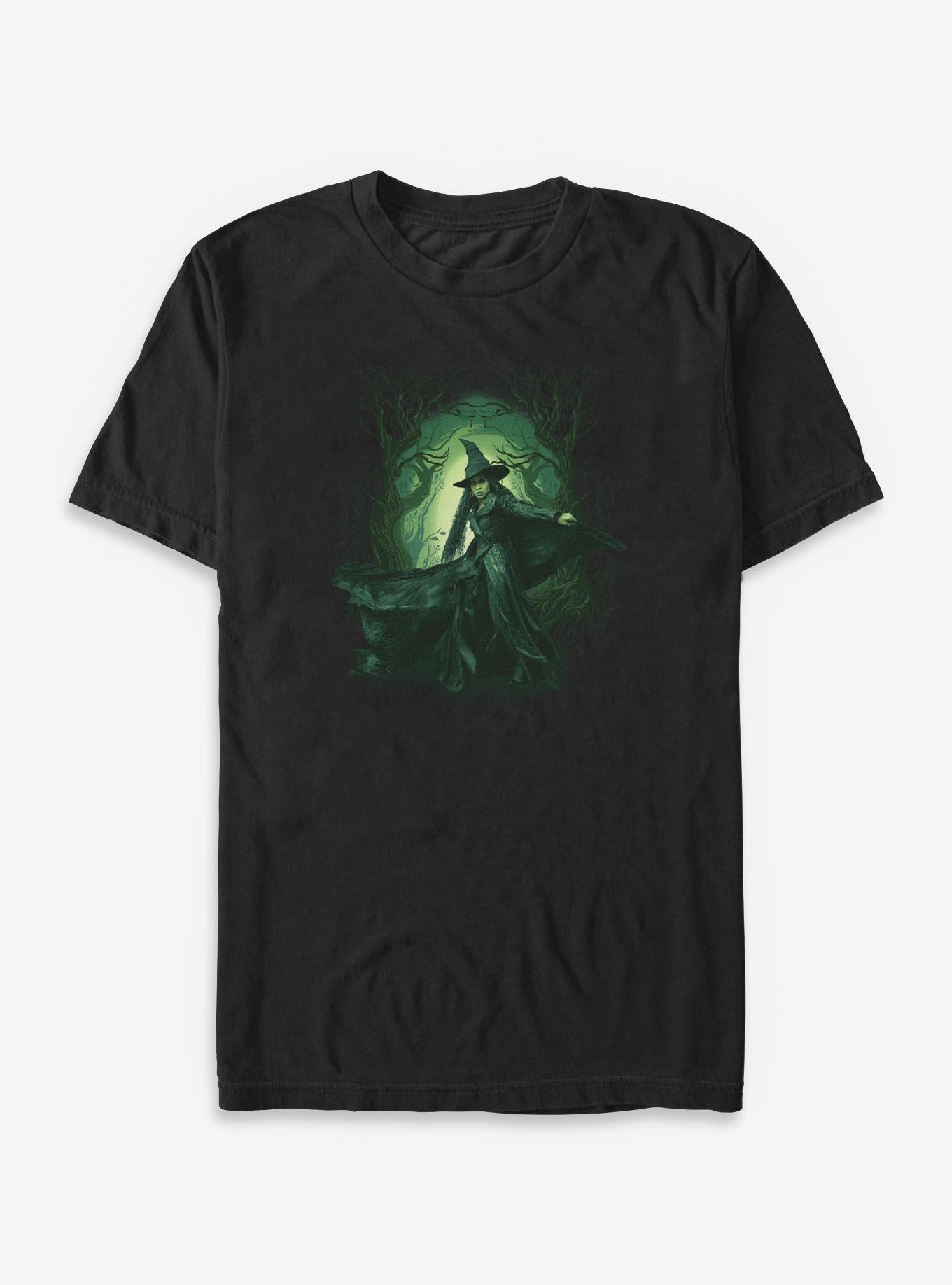 Wicked: For Good Elphaba Forest Big & Tall T-Shirt - BLACK | Hot Topic