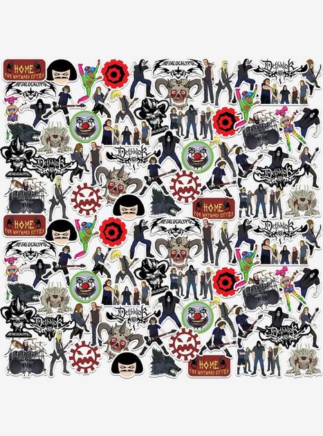Metalocalypse Miscellaneous 100ct Sticker Pack | Hot Topic