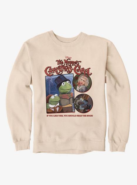 Disney The Muppets Christmas Carol Read The Book Sweatshirt Hot Topic ...