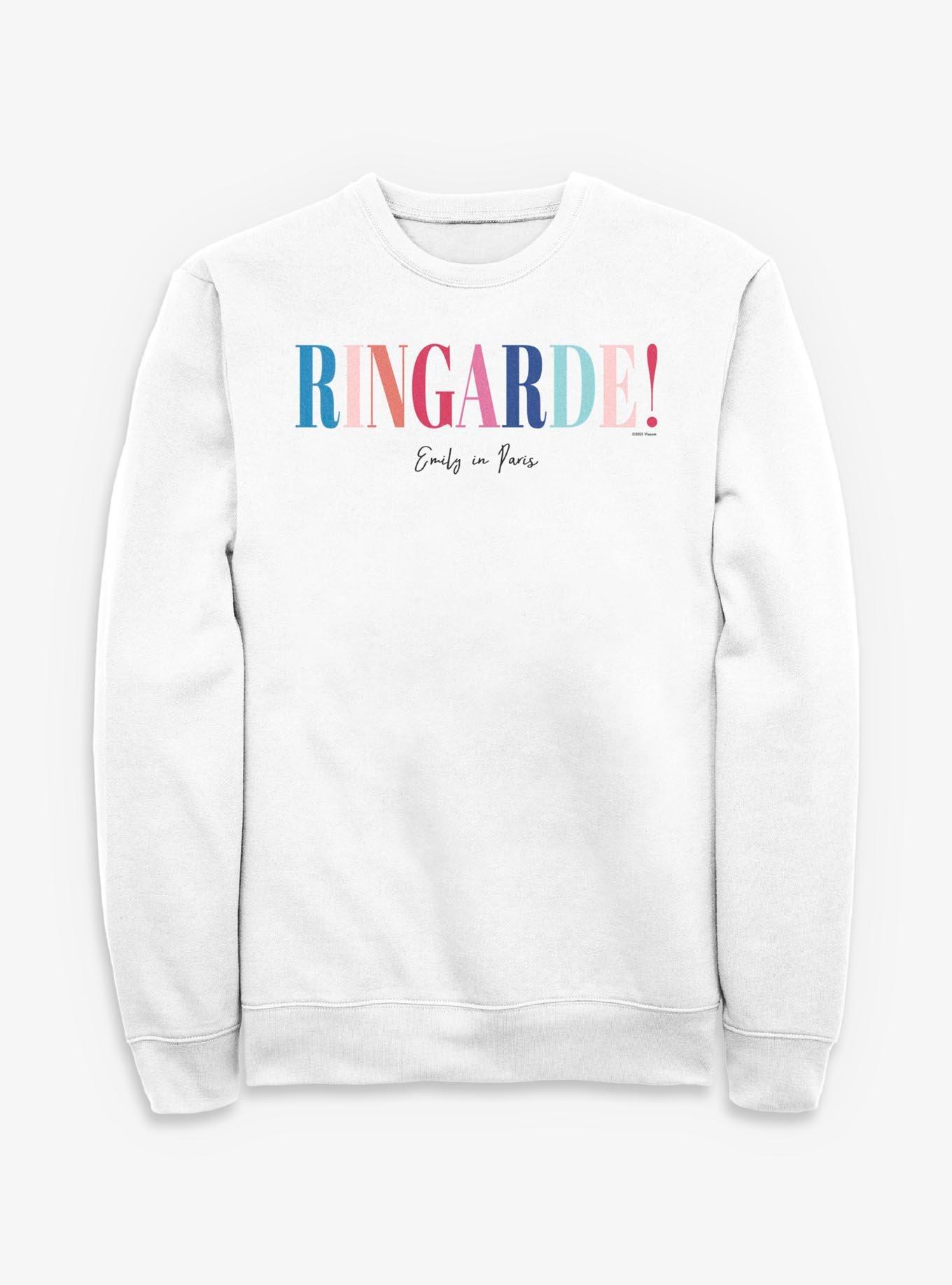 Emily In Paris Ringarde Sweatshirt - WHITE | BoxLunch