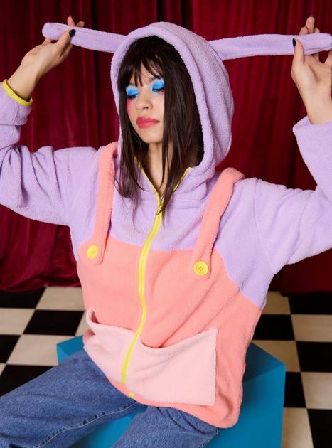 The Amazing Digital Circus Jax Fleece Hoodie | Hot Topic