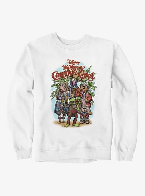 Disney The Muppets Christmas Carol Group Shot Drawing Sweatshirt ...