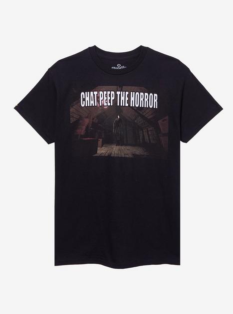 Peep The Horror T-Shirt By Goodie Two Sleeves | Hot Topic