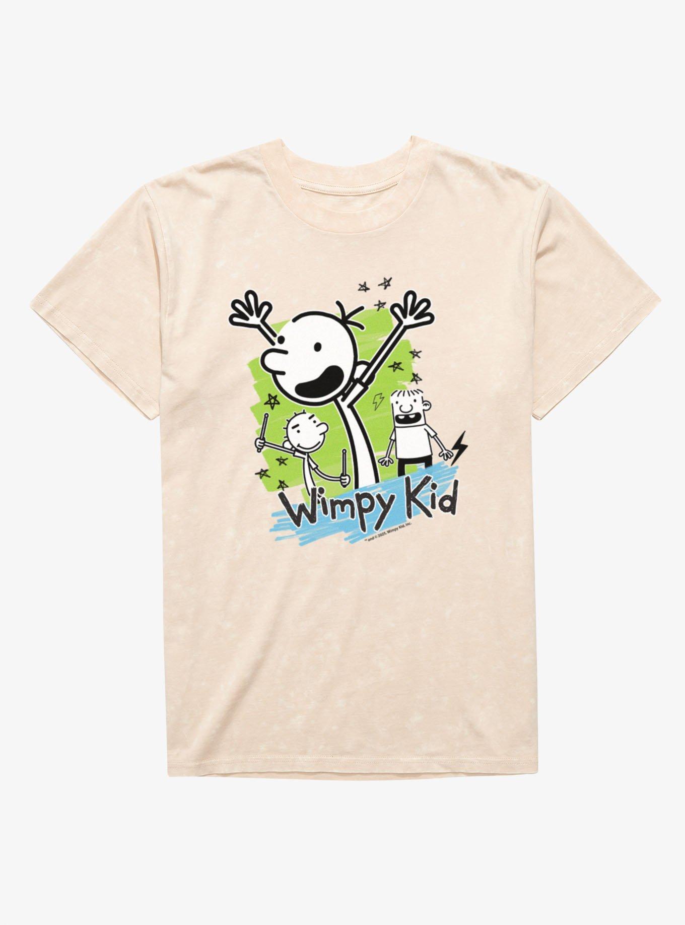 Diary Of A Wimpy Kid Journal Doodles T-Shirt - GREY | Hot Topic