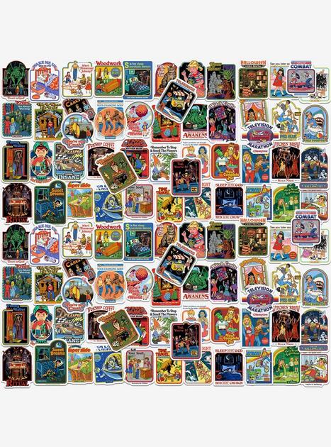 Steven Rhodes Humor Miscellaneous 100ct Sticker Pack | Hot Topic