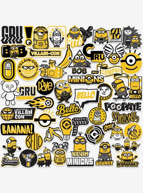 Minions Miscellaneous 100ct Sticker Pack | Hot Topic