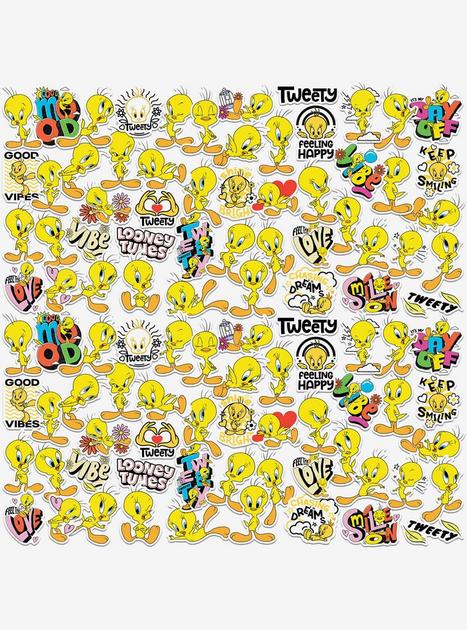 Looney Tunes Tweety Miscellaneous 100ct Sticker Pack | BoxLunch