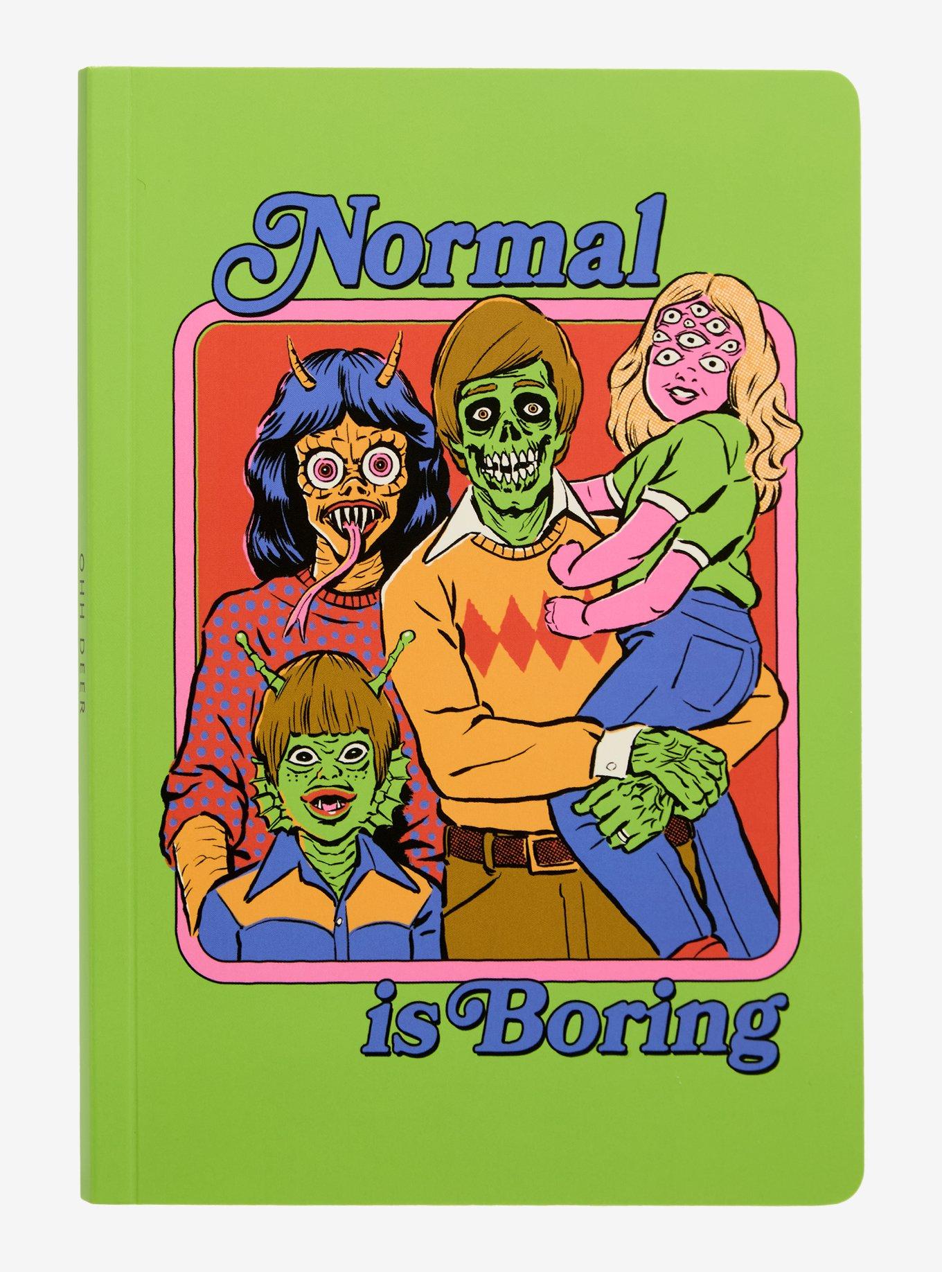 Ohh Deer Normal Is Boring Notebook By Steven Rhodes | Hot Topic