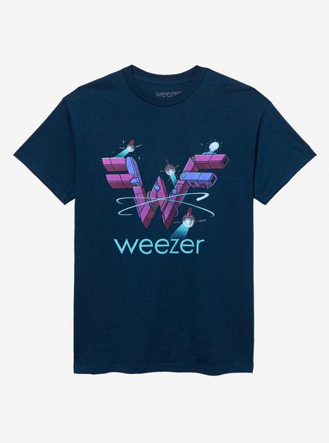 Weezer Space Logo T-Shirt | Hot Topic