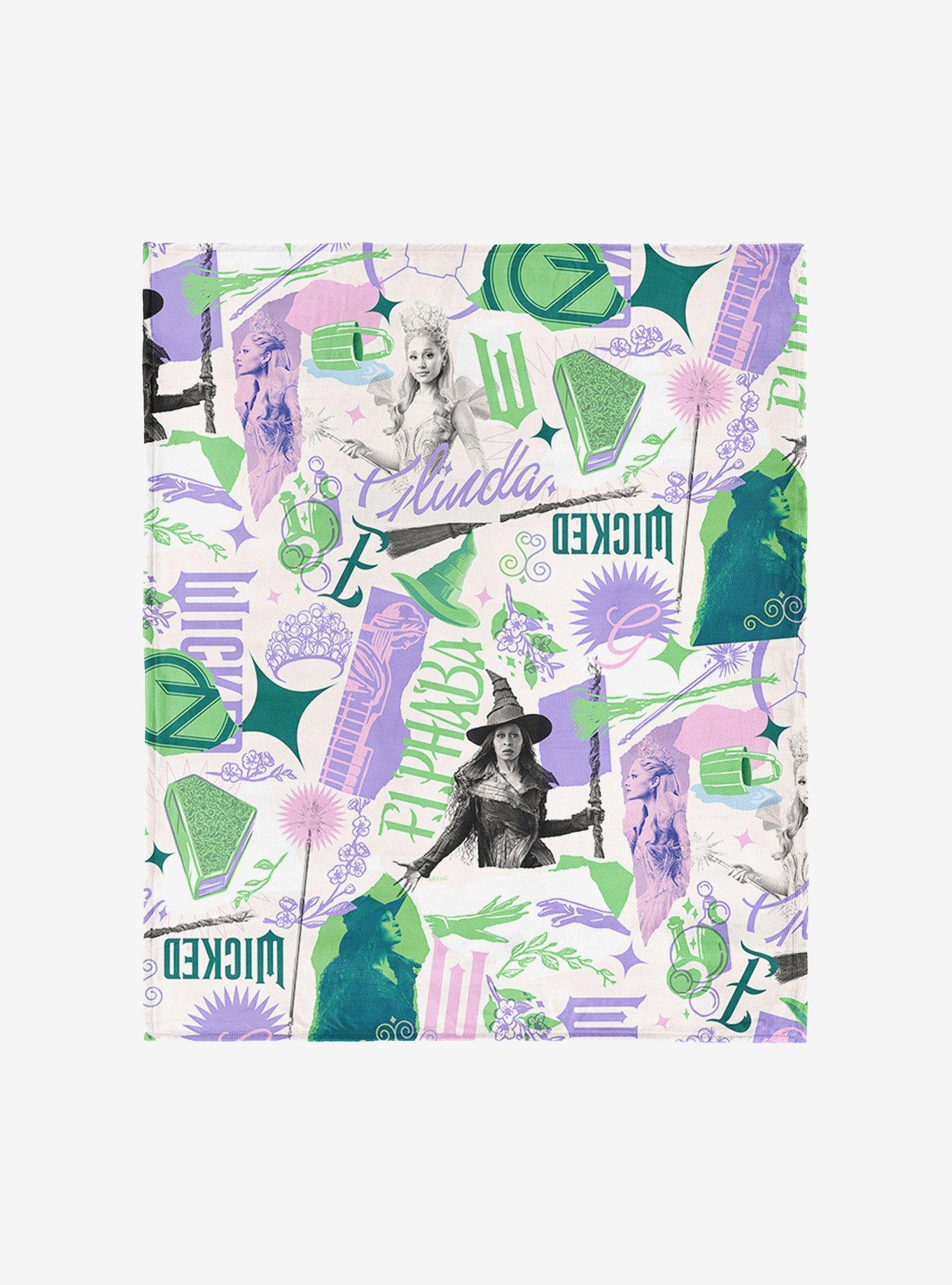 Wicked: For Good 50x60" Silk Touch Throw Blanket | Hot Topic