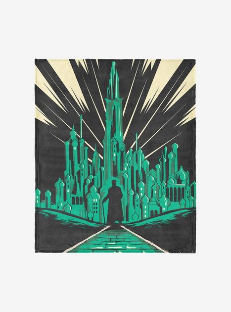 Wicked: For Good All Roads 60x80" Silk Touch Throw Blanket | Hot Topic
