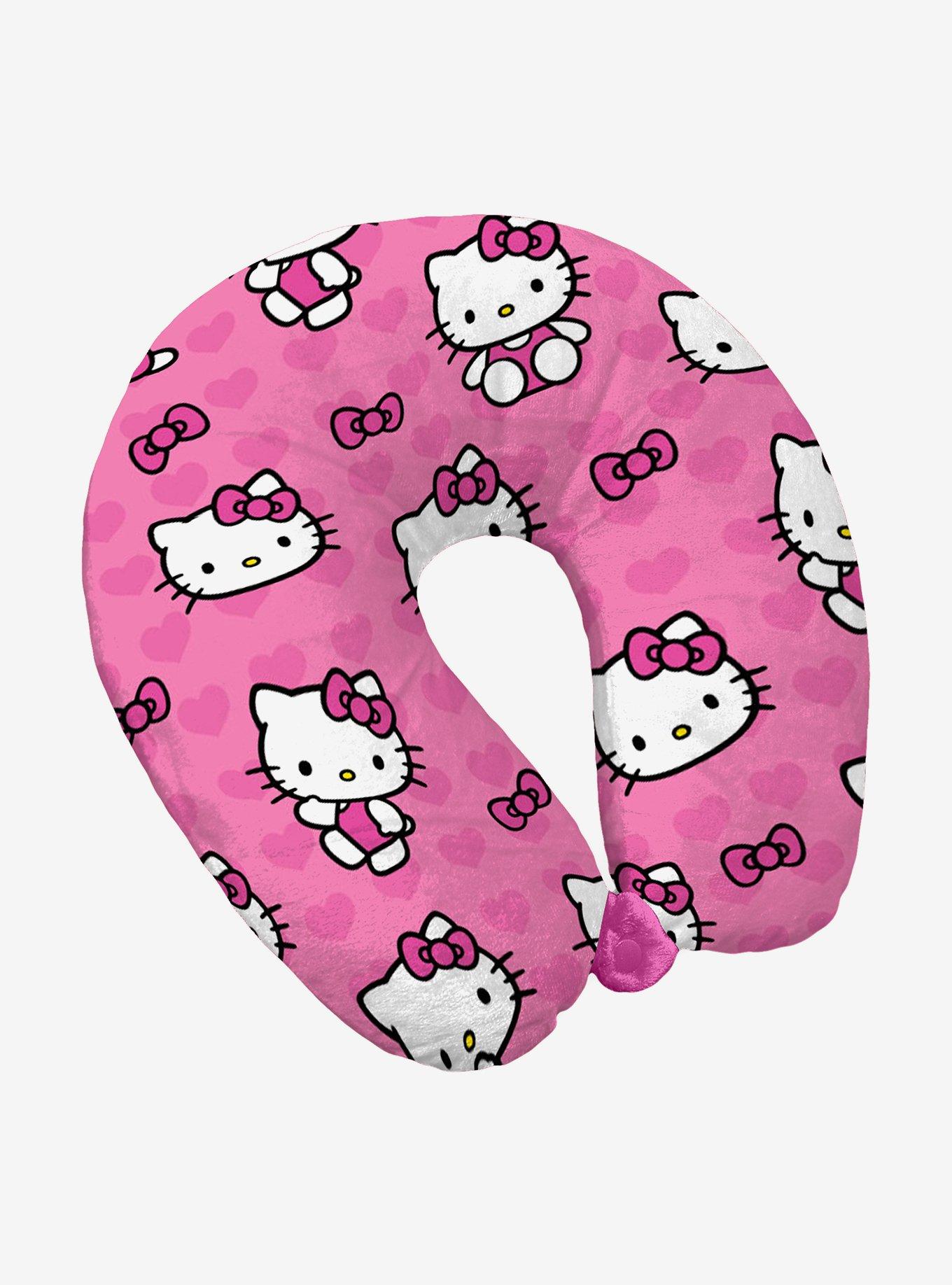 Hello Kitty I Love Pink Neck Pillow | Hot Topic