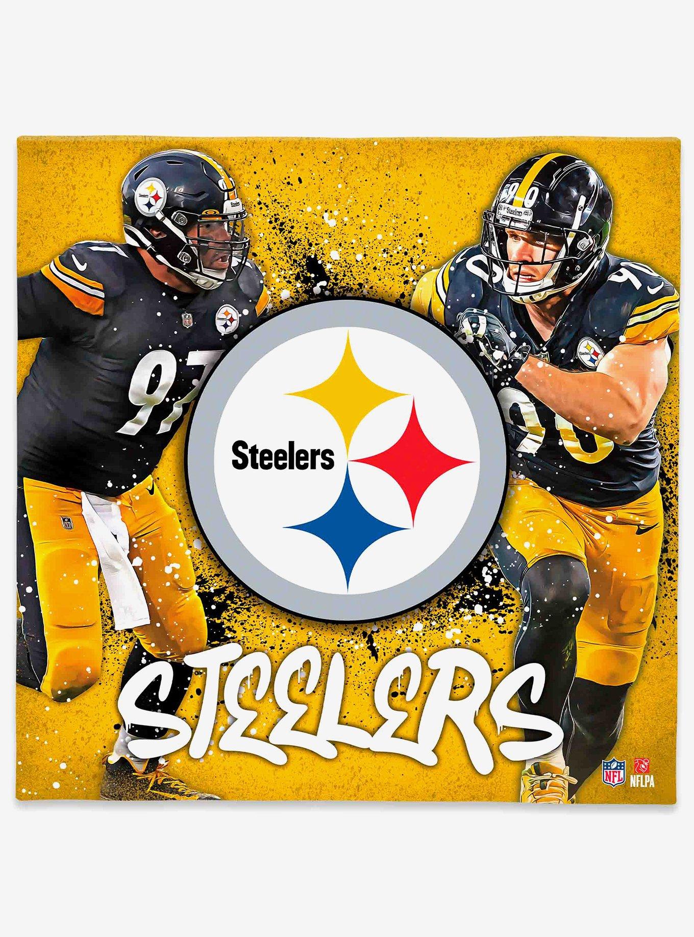 NFL Pittsburgh Steelers Canvas Wall Art | Hot Topic