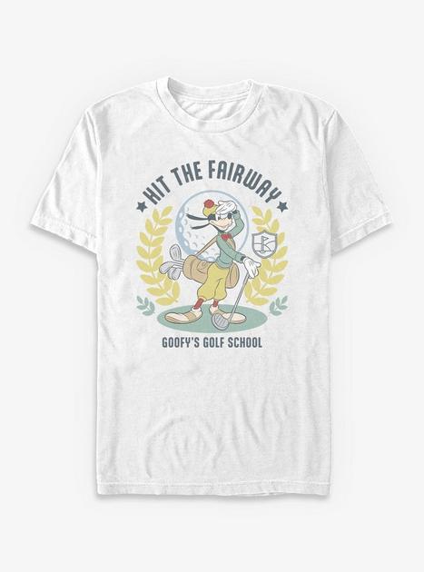 Disney Mickey Mouse Goofy's Golf School T-Shirt - WHITE | Hot Topic