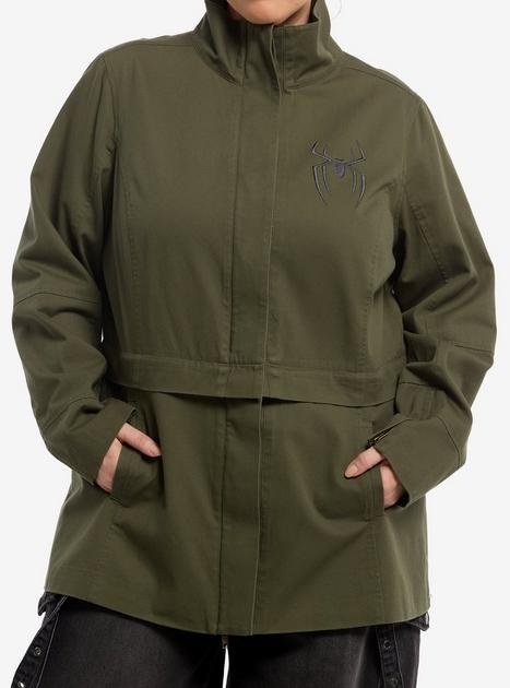 Her Universe Marvel Spider-Man: Brand New Day Zip-Off Girls Utility ...