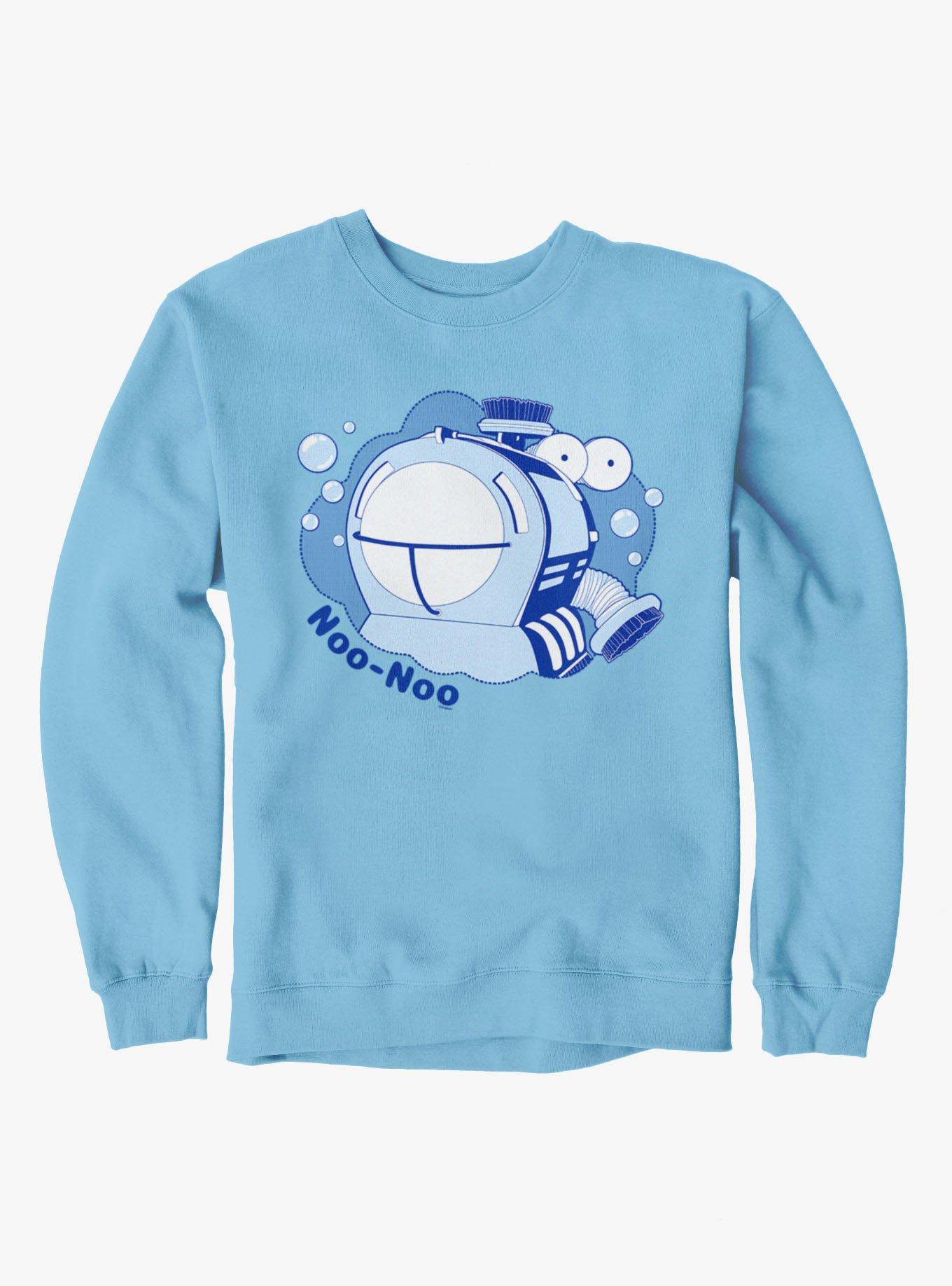 Teletubbies Noo-Noo Turn Around Sweatshirt - BLUE | Hot Topic