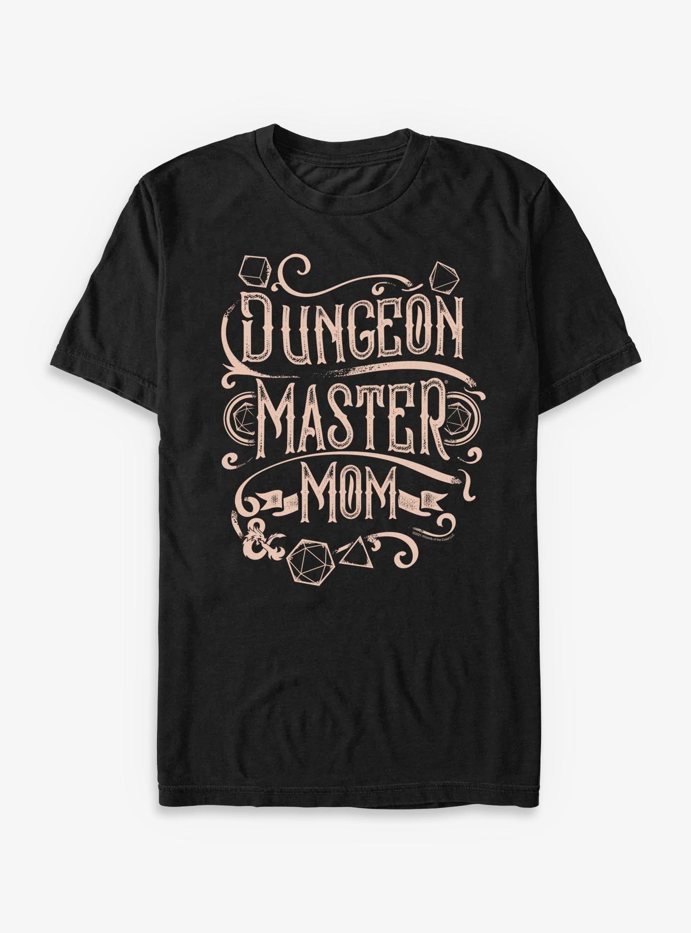 Dungeons & Dragons Dungeon Master Mom T-Shirt - BLACK | Hot Topic