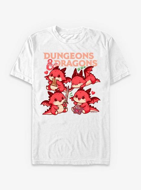 Dungeons & Dragons Dragon Cuties T-Shirt - WHITE | Hot Topic