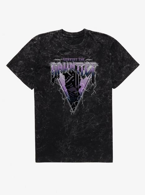 Fourth Wing The Empyrean Survive The Gauntlet Mineral Wash T-Shirt ...