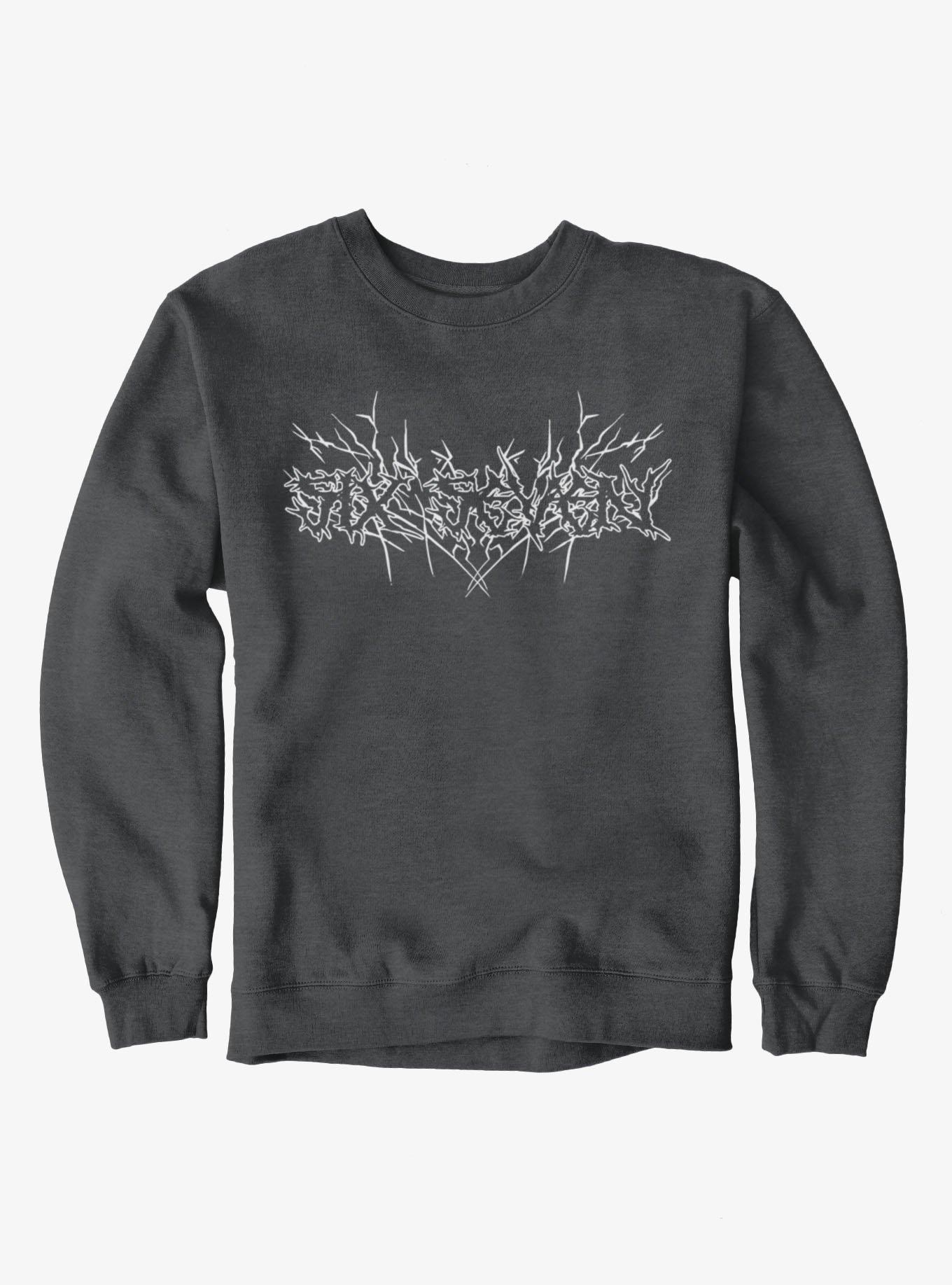 Six Seven Metal Band Logo Sweatshirt | Hot Topic