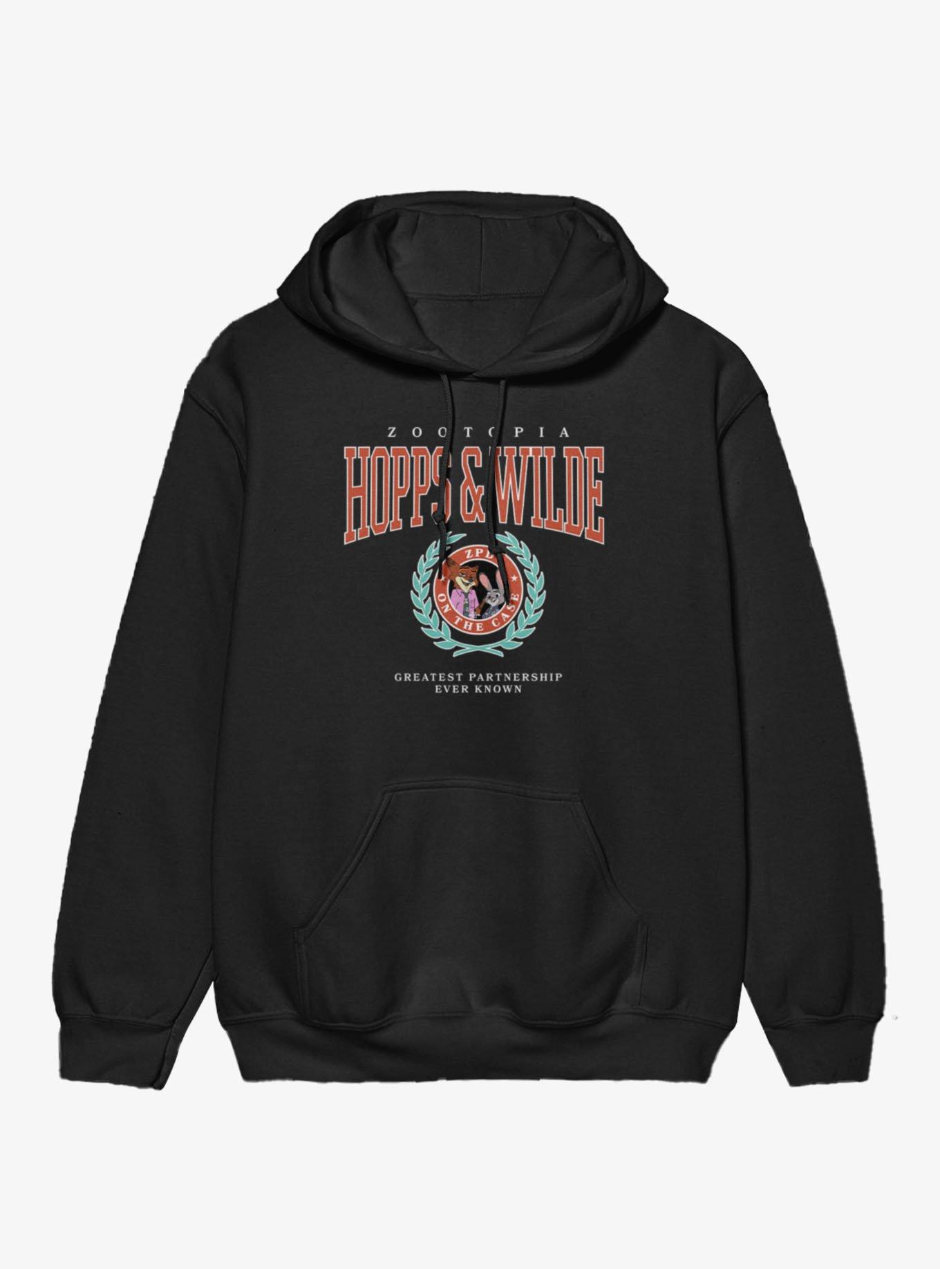 Disney Zootopia 2 Hopps Wilde Crest Hoodie Hot Topic Exclusive | Hot Topic