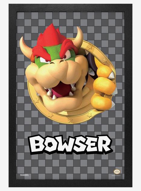 Super Mario 3D Port Bowser 11x17" Framed Poster | BoxLunch