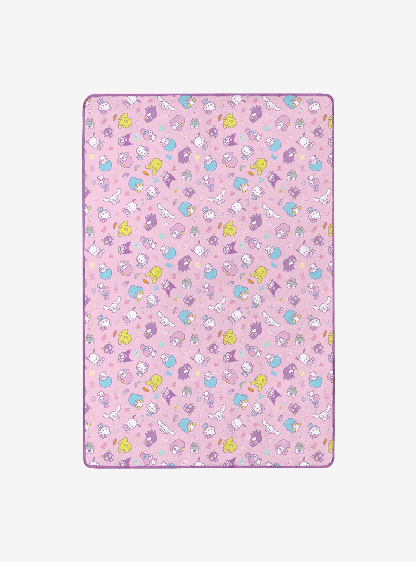 Hello Kitty Dreamy Drop 60x90" Cloud Throw Blanket | Hot Topic