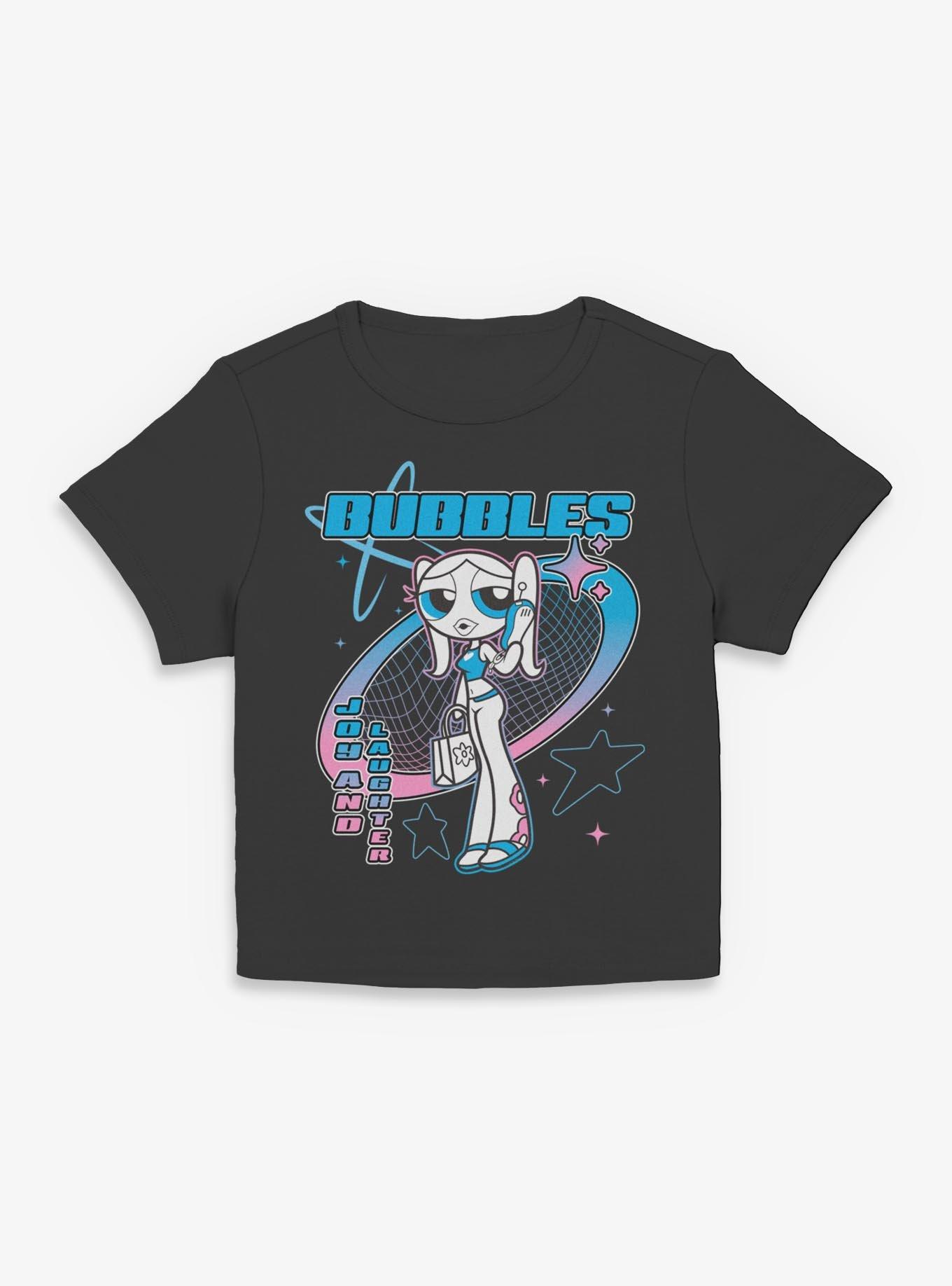 The Powerpuff Girls Y2K Bubbles Girls Baby Tee - BLACK | Hot Topic