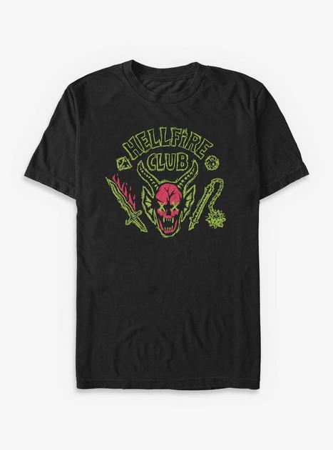 Stranger Things Hellfire Club Logo T-Shirt - BLACK | Hot Topic