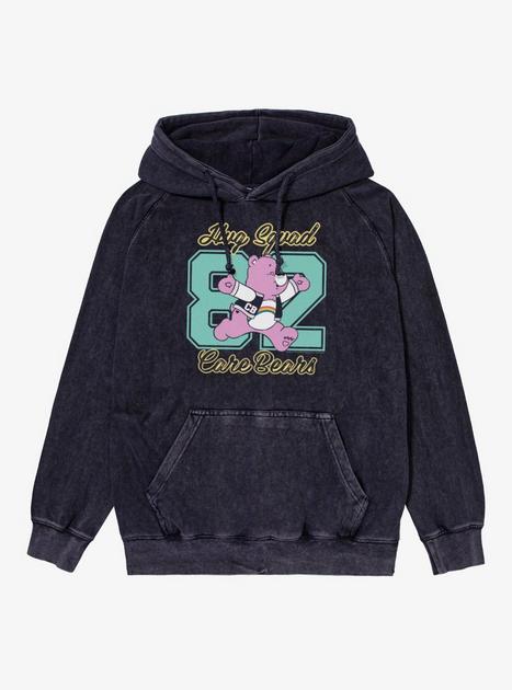 Care Bears Hug Squad 82 Cheer Bear Mineral Wash Hoodie | Hot Topic