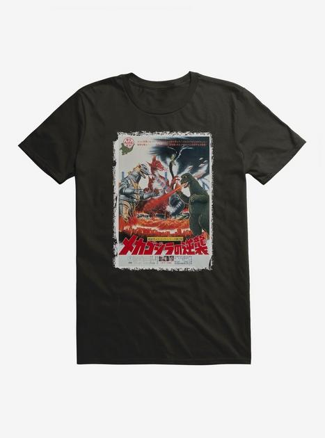 Godzilla Terror Of Mechagodzilla Extra Soft T-Shirt - BLACK | Hot Topic