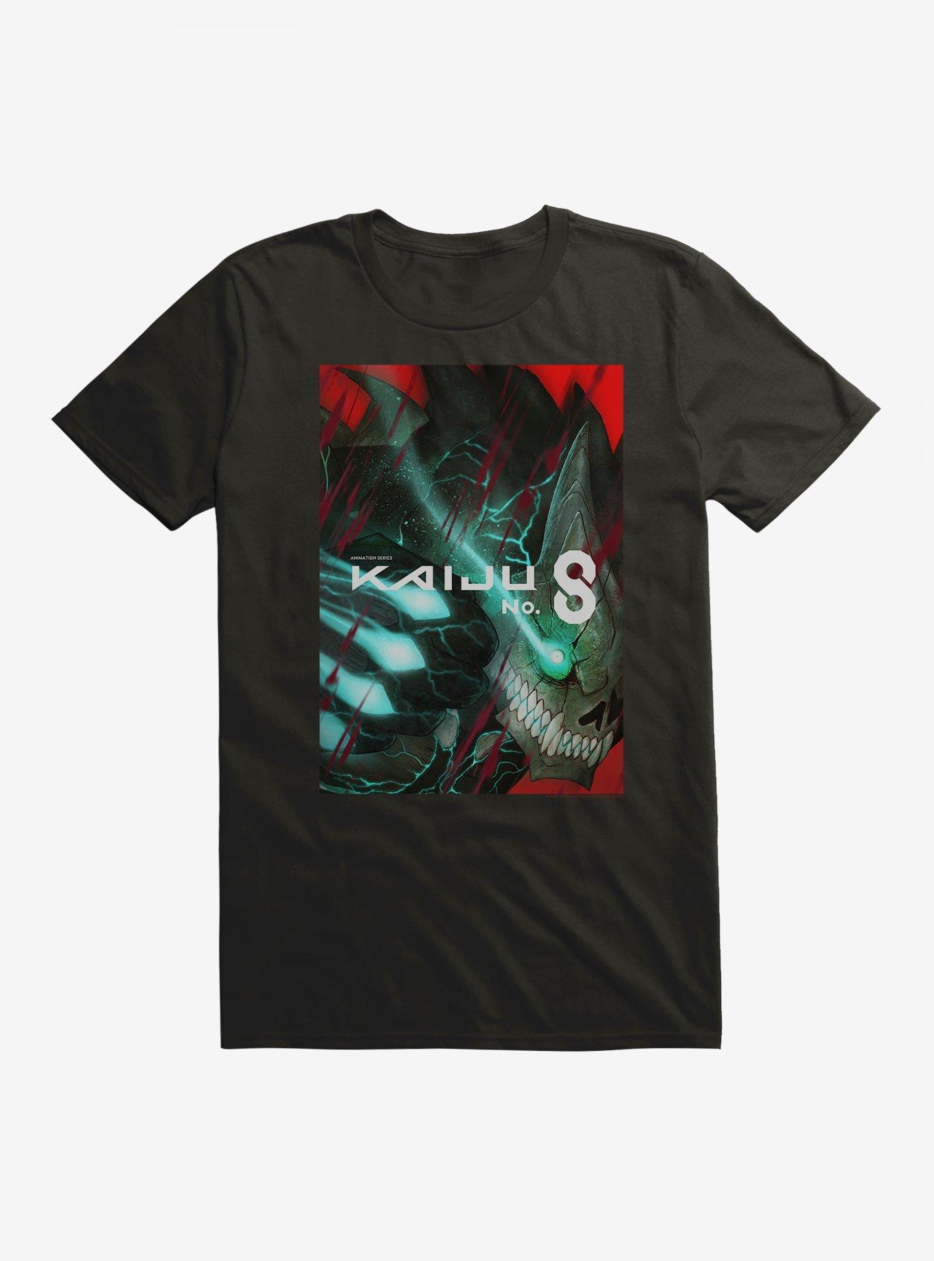 Kaiju No. 8 Kafka Kaiju Form Punch Extra Soft T-Shirt - BLACK | Hot Topic