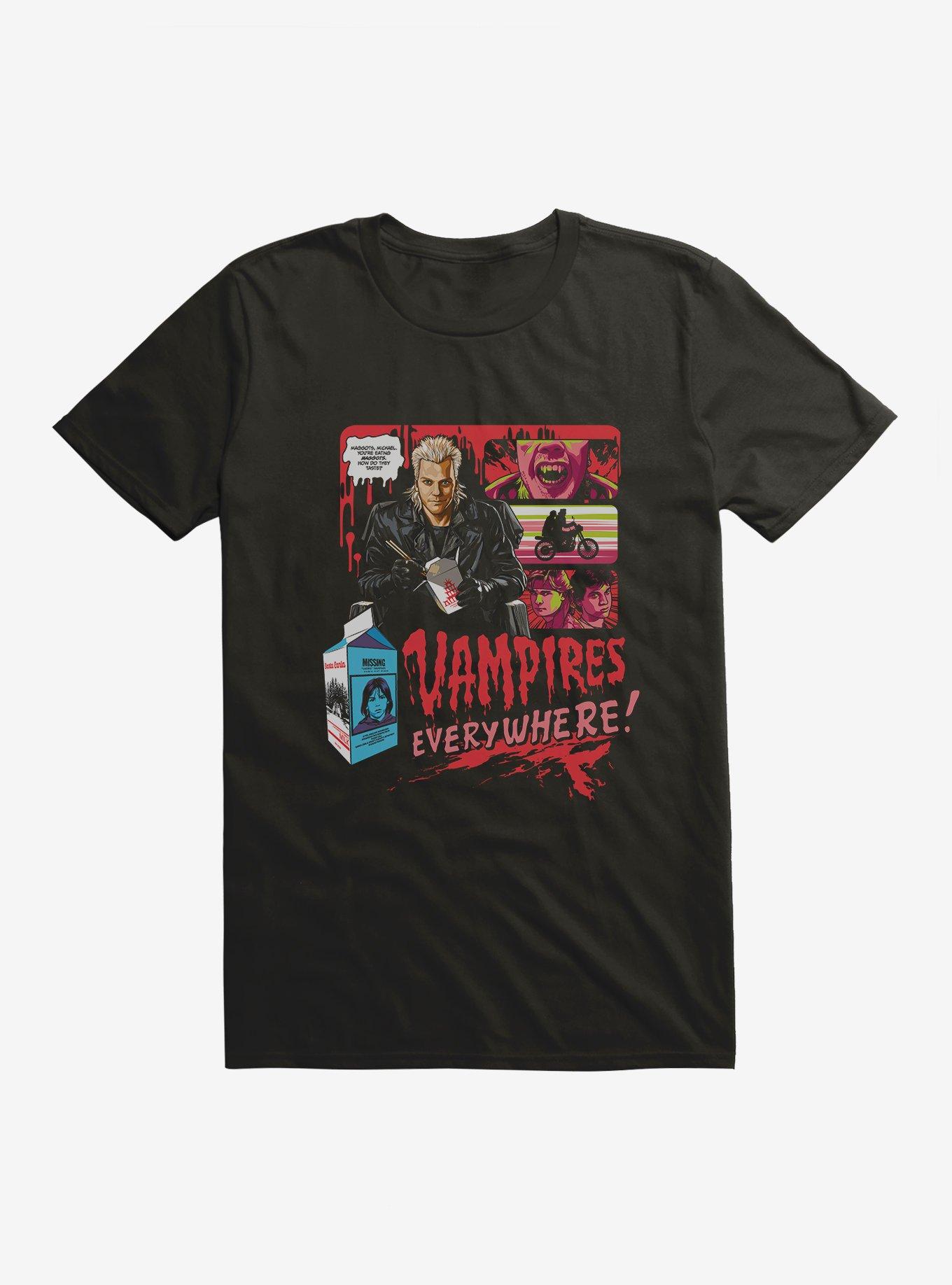 The Lost Boys Vampires Everywhere! Extra Soft T-Shirt - BLACK | Hot Topic