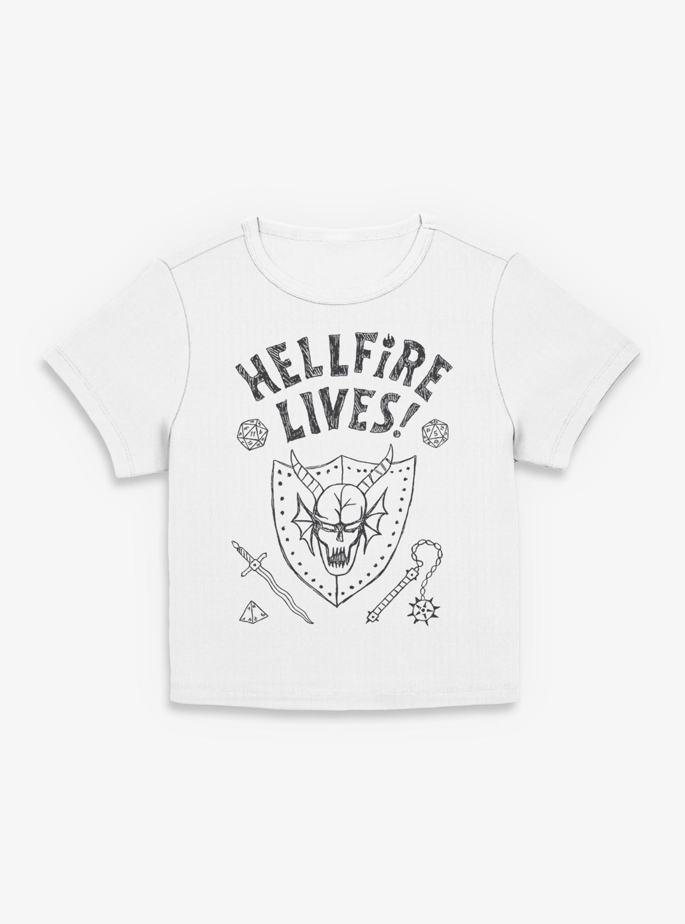 Stranger Things Hellfire Lives Marker Girls Baby T-Shirt - BEIGETAN ...