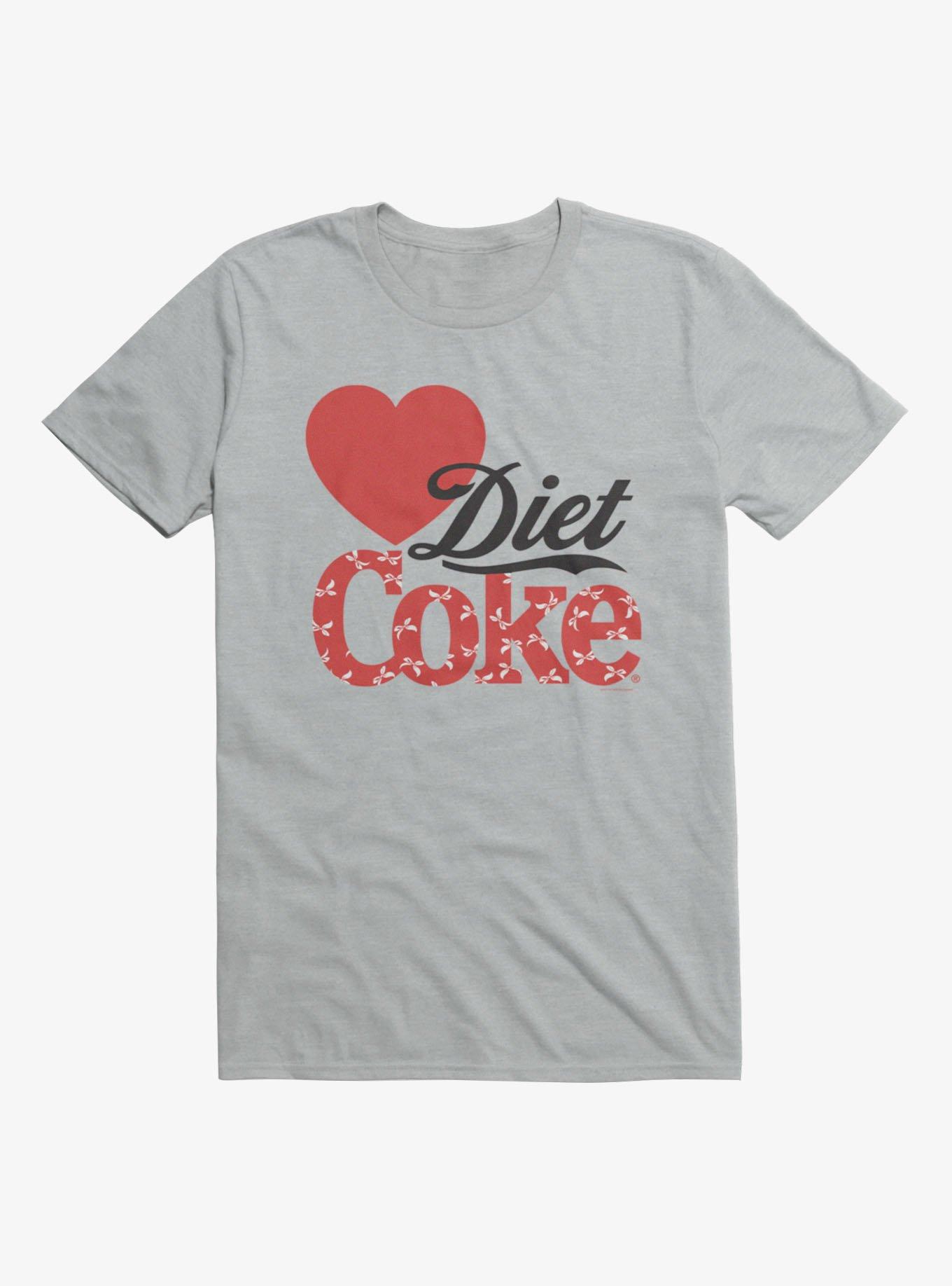 Coca-Cola I Heart Diet Coke T-Shirt - GREY | Hot Topic