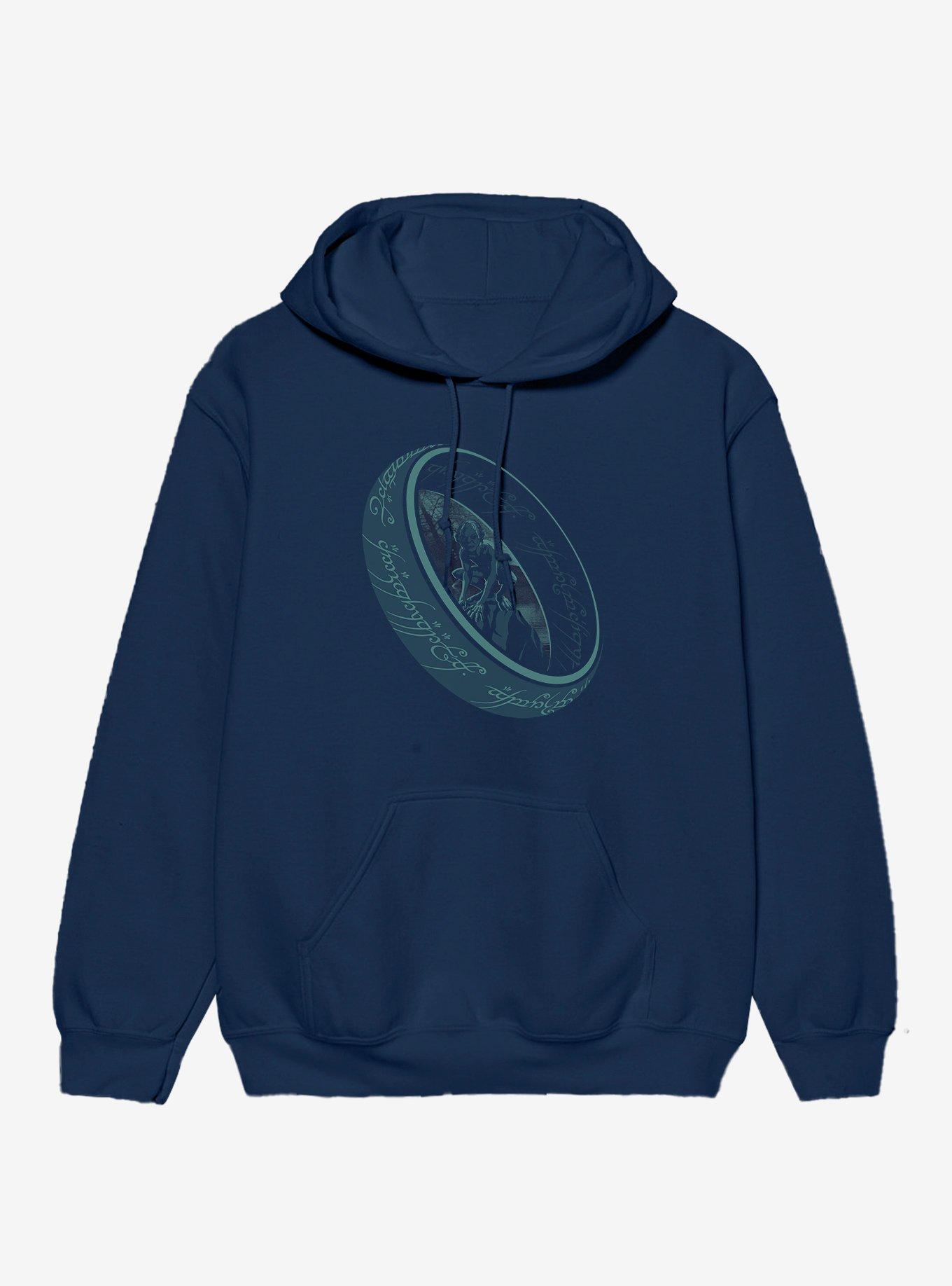 The Lord Of The Rings My Precious Hoodie - BLUE | Hot Topic