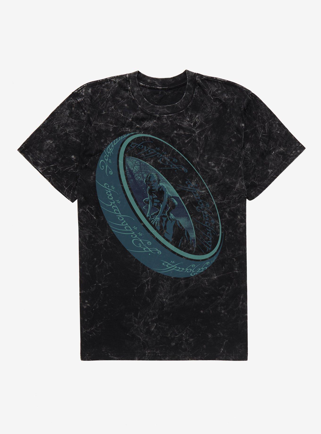 The Lord Of The Rings My Precious Mineral Wash T-Shirt - BLACK | Hot Topic