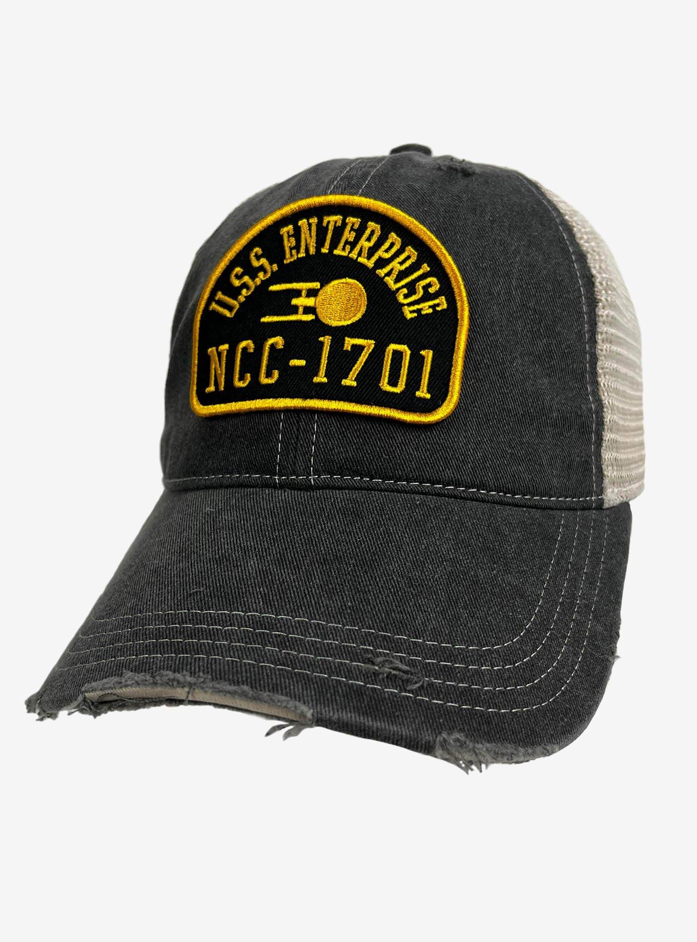 Star Trek TOS Enterprise Arch Vintage Trucker Cap | Hot Topic