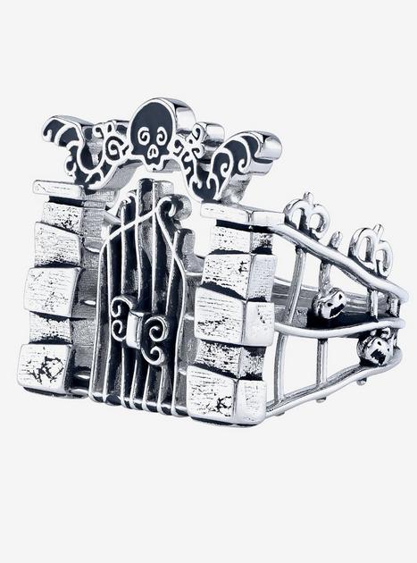 Disney x RockLove The Nightmare Before Christmas Eternal Love Gate Ring ...