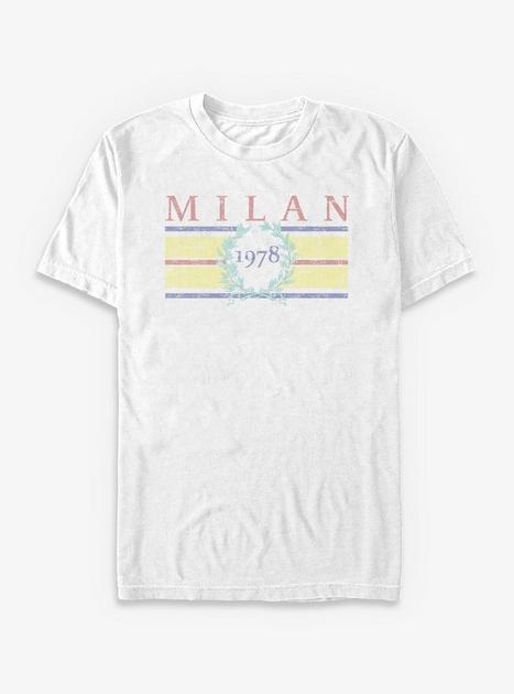 Milan Italy 1978 T-Shirt - WHITE | Hot Topic